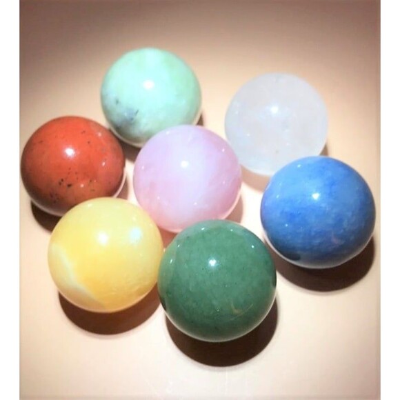 Accents | Chakra Sphere Set 7 Spheres | Poshmark